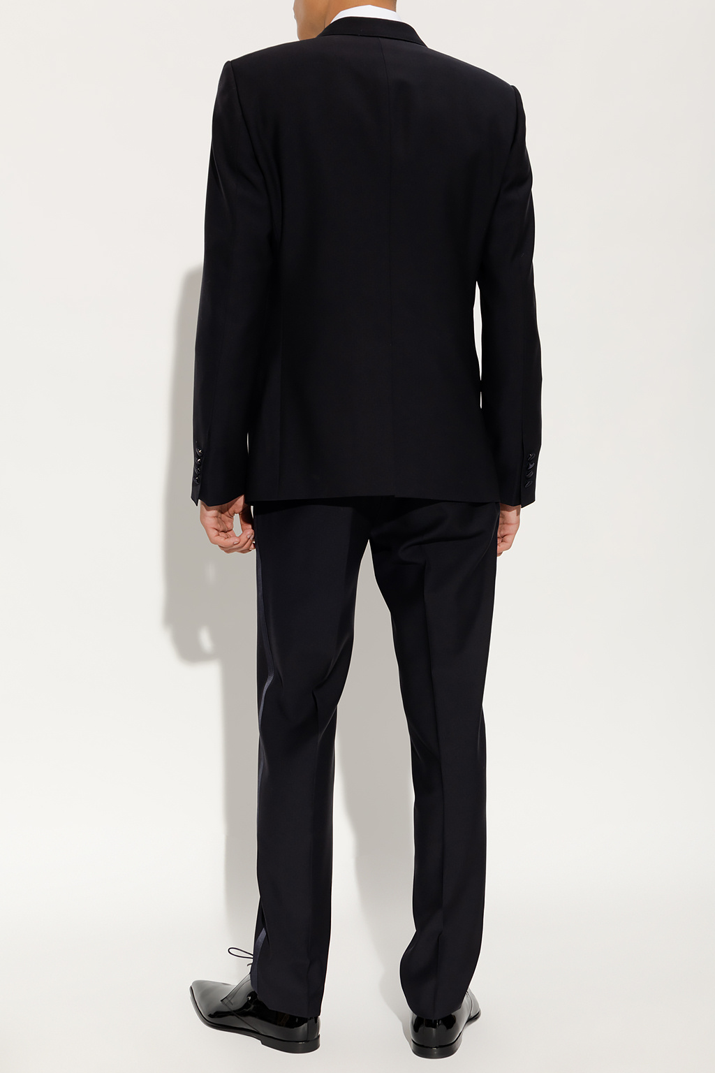 Dolce And Gabbana Three Piece Wool Suit Mens Clothing Vitkac